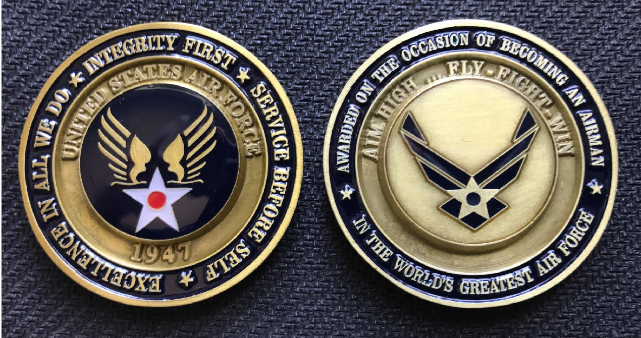 Air Force Airman Coin – soscustomcoins