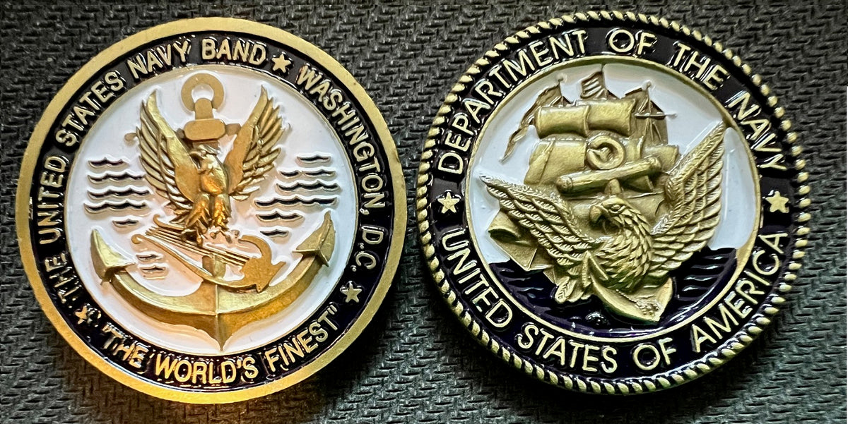 NAVY BAND COIN – soscustomcoins