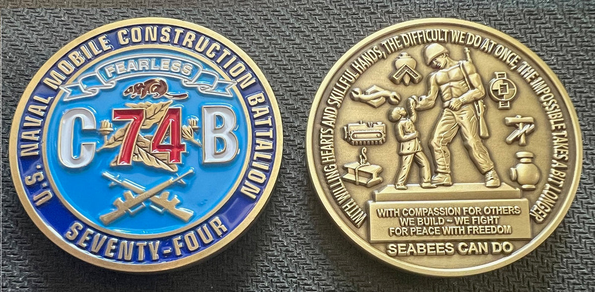 NMCB 74 COMMAND COIN – soscustomcoins