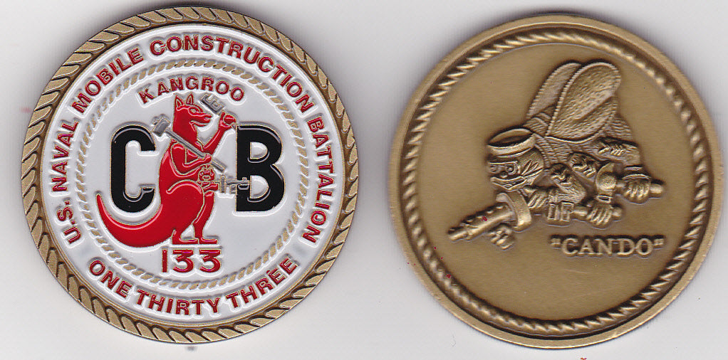 NMCB 133 Command Coin – soscustomcoins