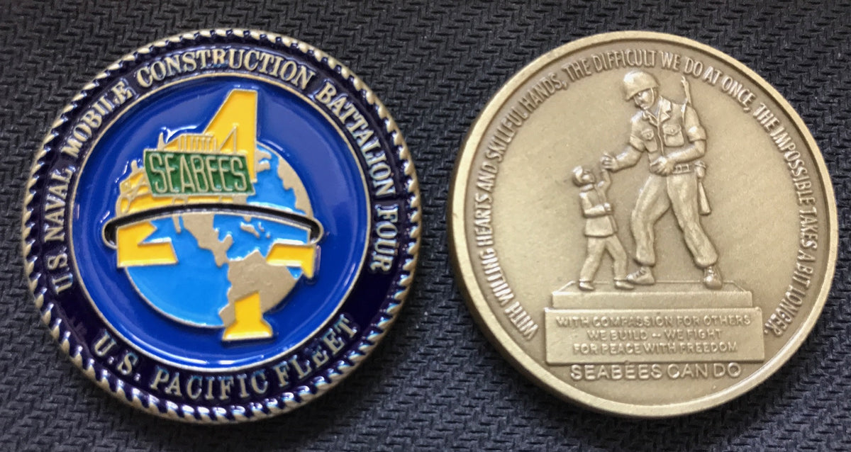 NMCB 4 COMMAND COIN ORIGINAL – soscustomcoins