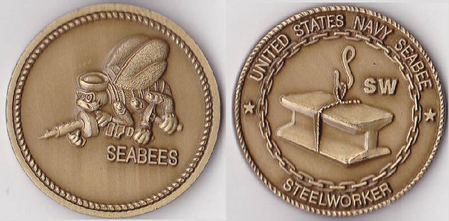 Seabee SW Rating Coin – soscustomcoins